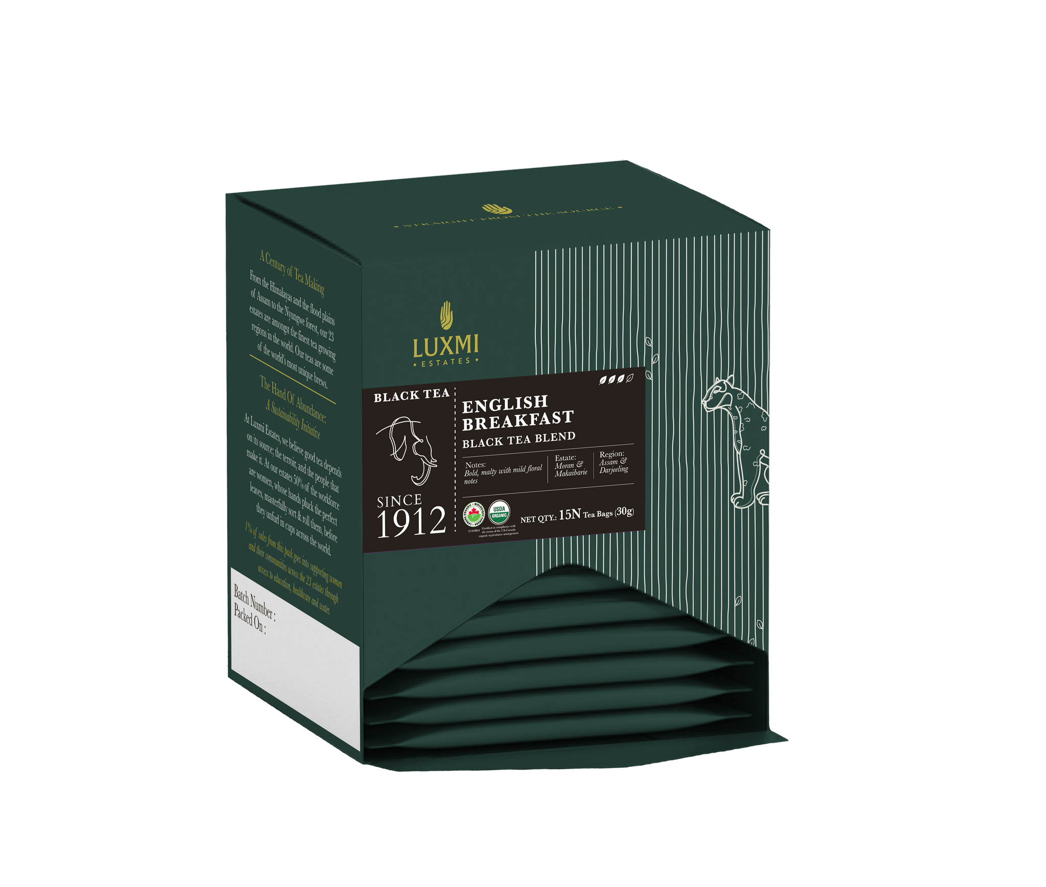 Buy Organic Black Tea: Luxmi Estates' Organic Elegance