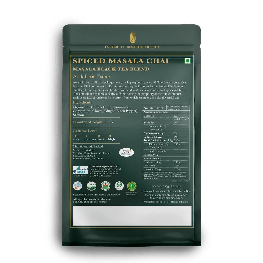 Assam Masala Chai Blend | Luxmi Estates - Exquisite Tea Infusion