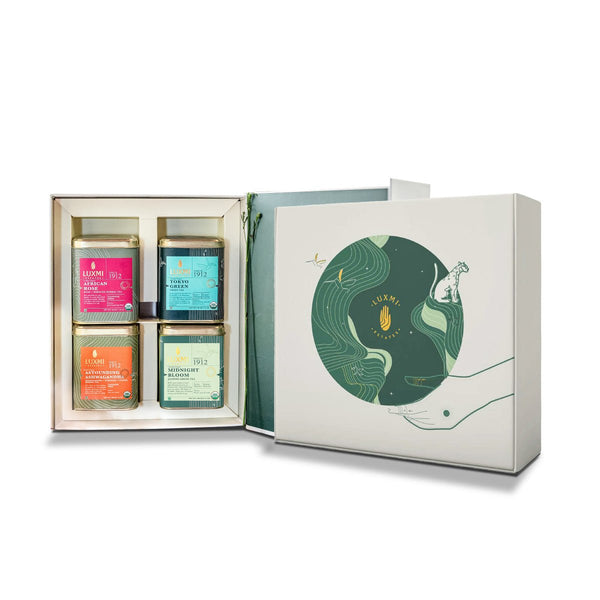Organic Assorted Variety Tea Gift Set- Energy and Balance Gift Box ...